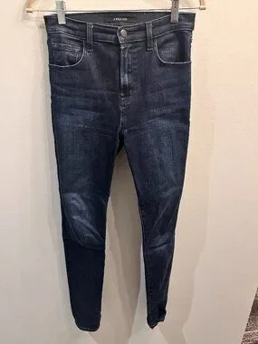 J Brand | Jeans | J Brand Maria High Rise Super Skinny Jeans Dark Wash ...